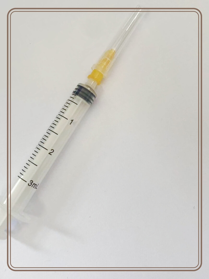 Disposable Syringe 3ml, Luer Slip & Luer Lock, With & Without Needle